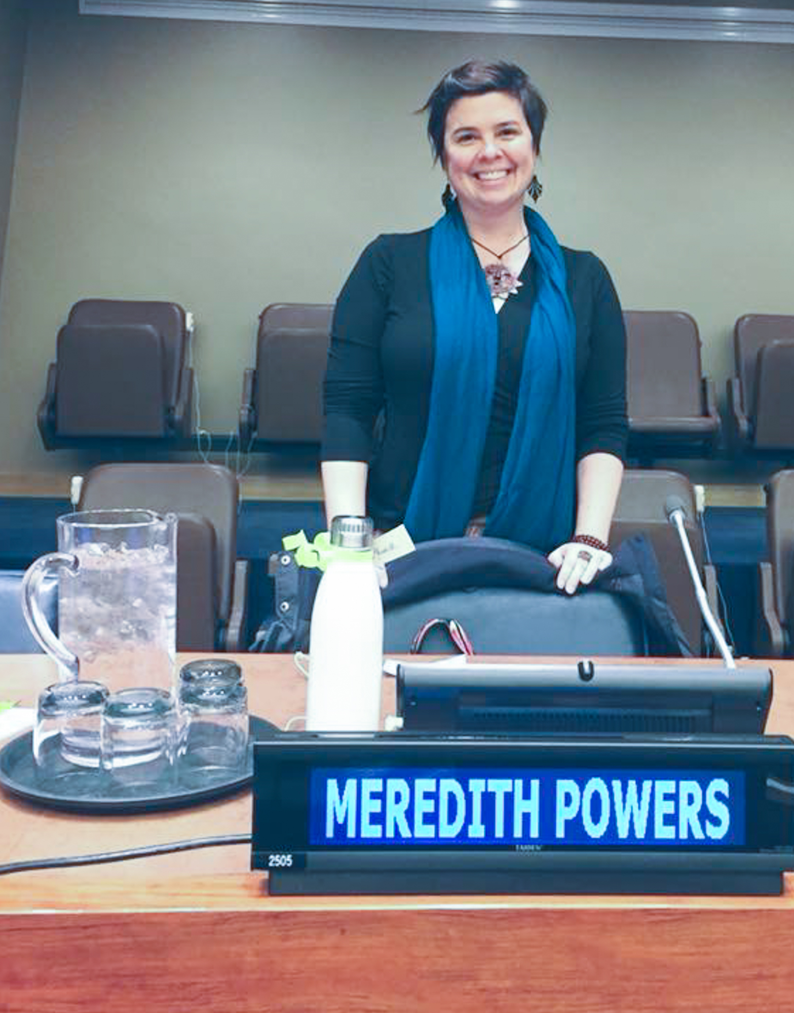 Keynote Speaker Meredith Powers Presents at United Nations Annual ...